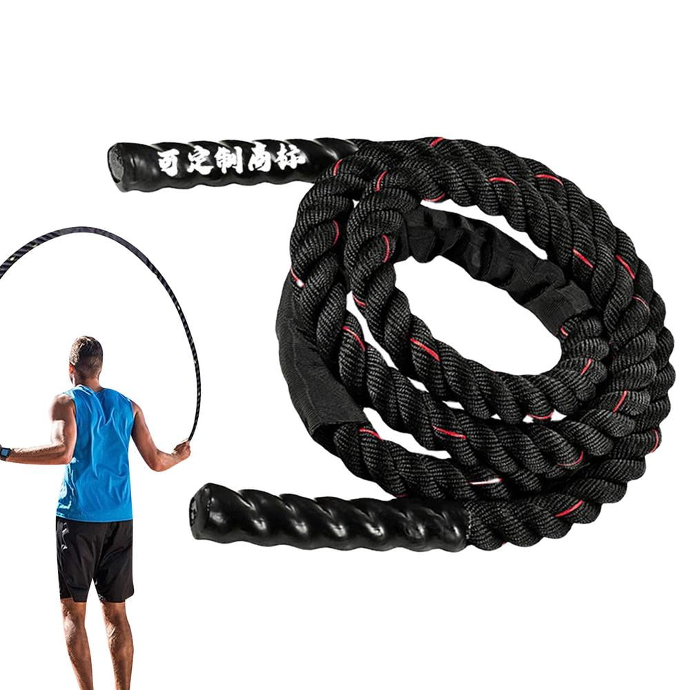 GoldCister Workout Jump Rope Weighted Heavy Battle Ropes For Exercise ...