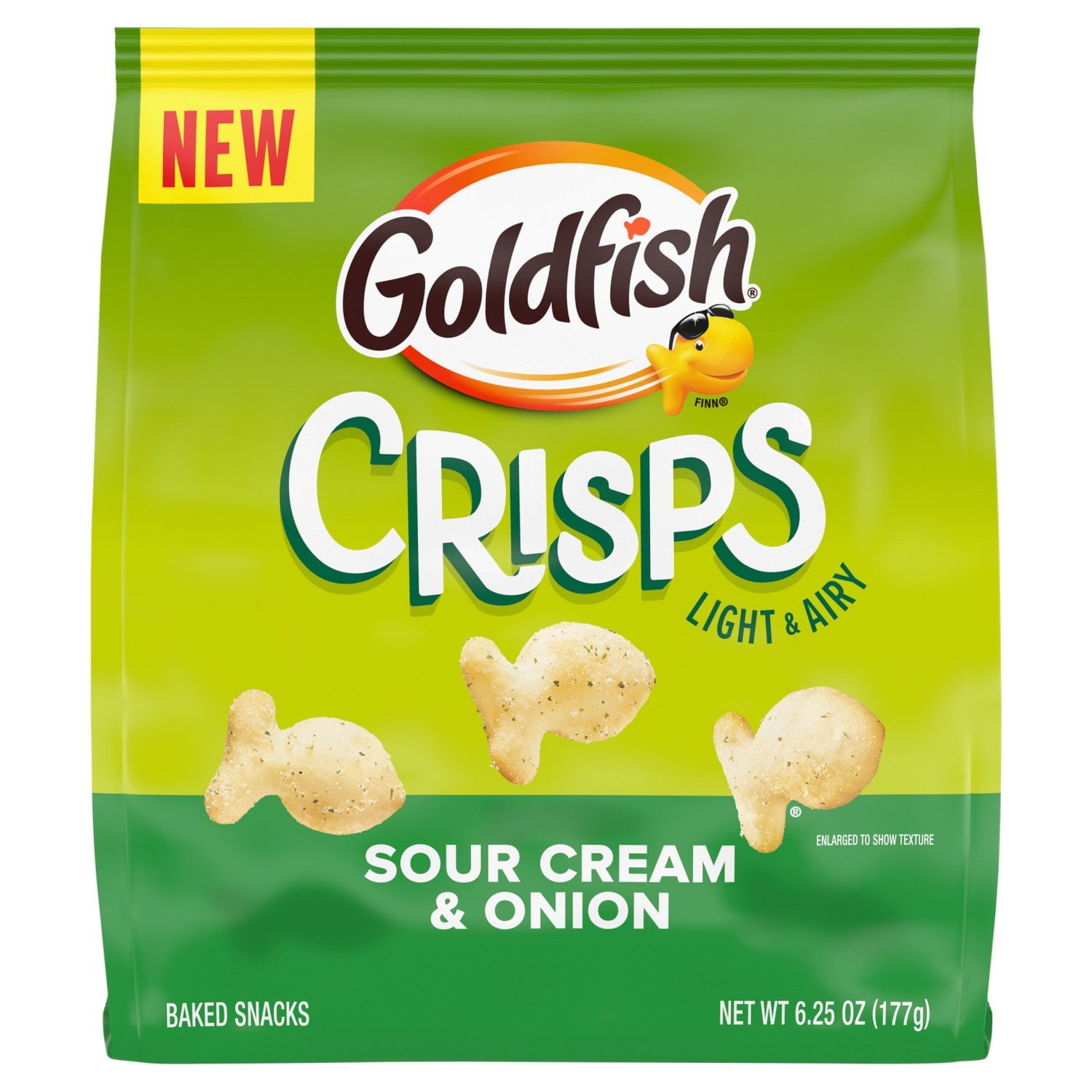GoldFish Crisps Sour Cream And Onion 6.25 oz Package May Vary - Walmart.com