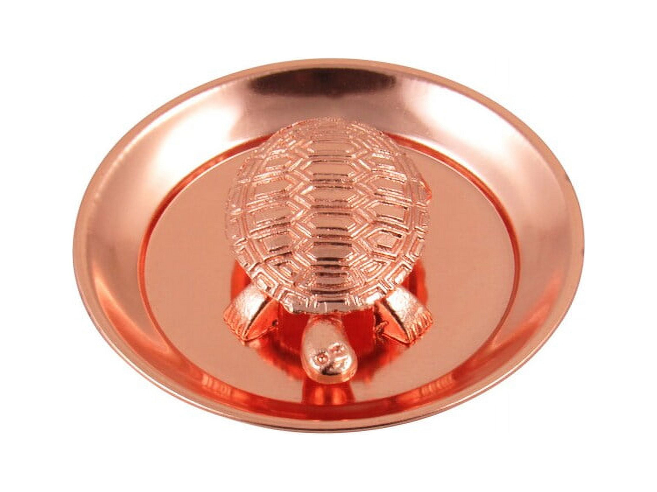 GoldGiftIdeas Copper Tortoise with Plate for Vastu, Turtle for Good ...