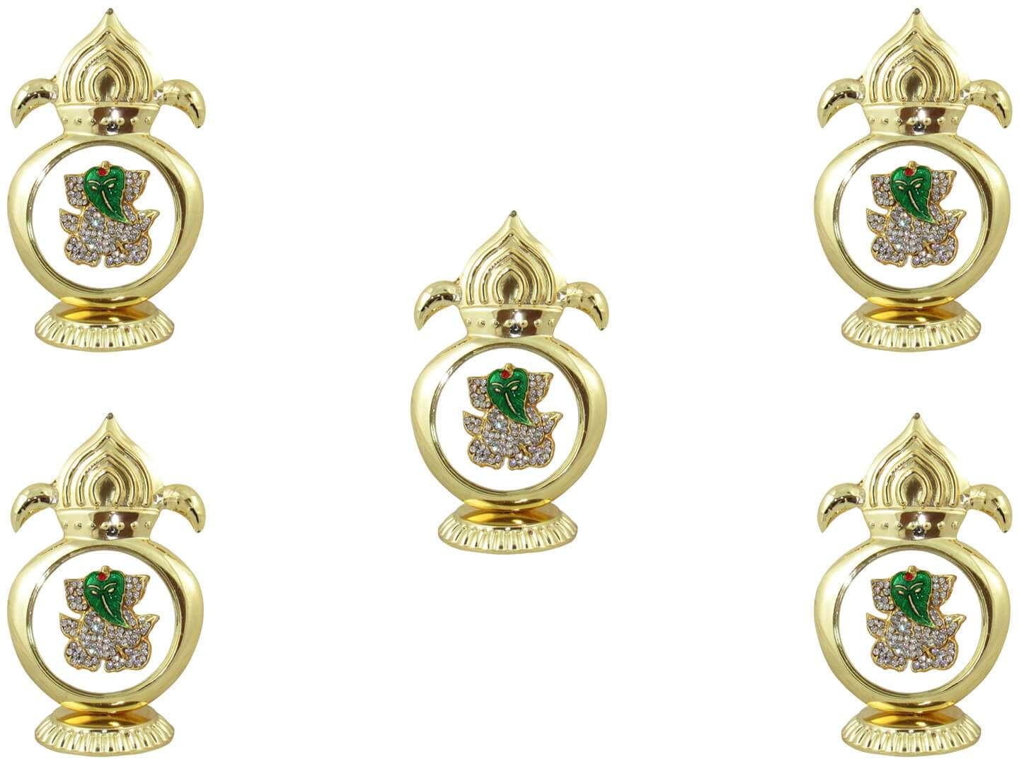 GoldGiftIdeas Kalash Shape Pan Ganesha Statue for Home Temple, Return ...