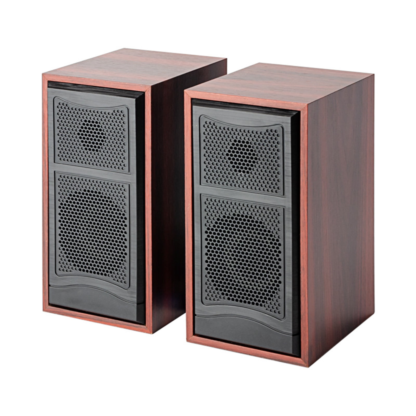 GoldHub 1 Pair Computer Speakers USB Powered Surround Sound Natural ...