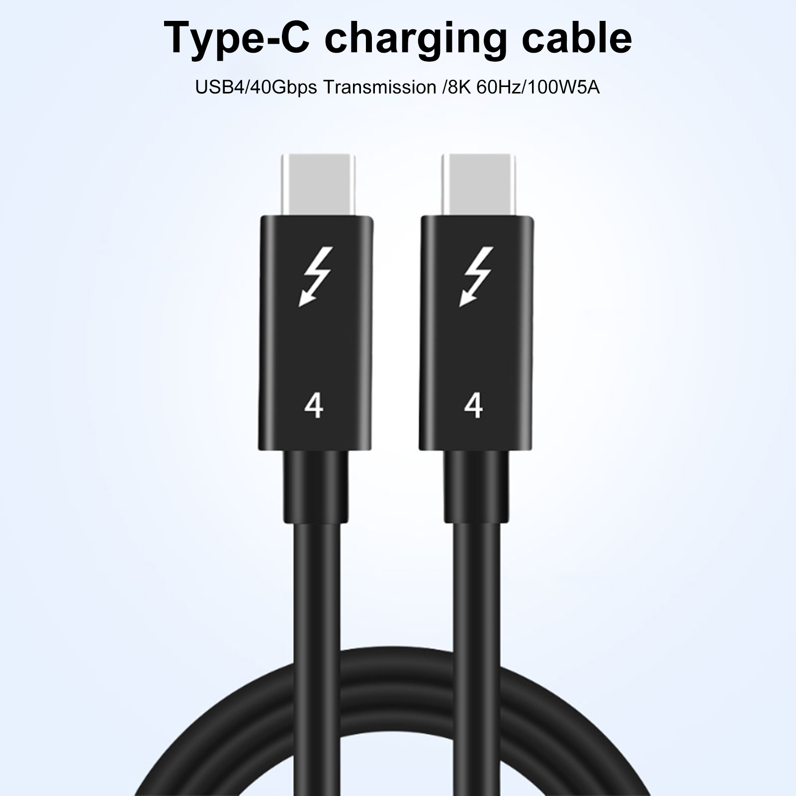 GoldHub 1PC Type-C Fast Charging Cable 100W Stable Transmission Fast ...