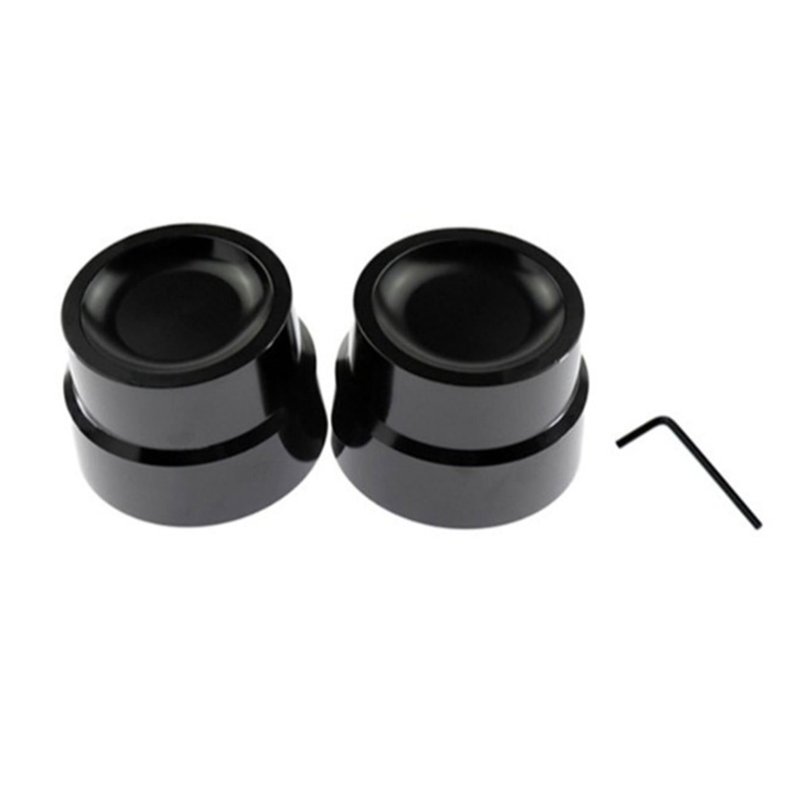 GoldHub Axle Nut Covers Rear Axle Caps with Chrome Plating Rustproof ...