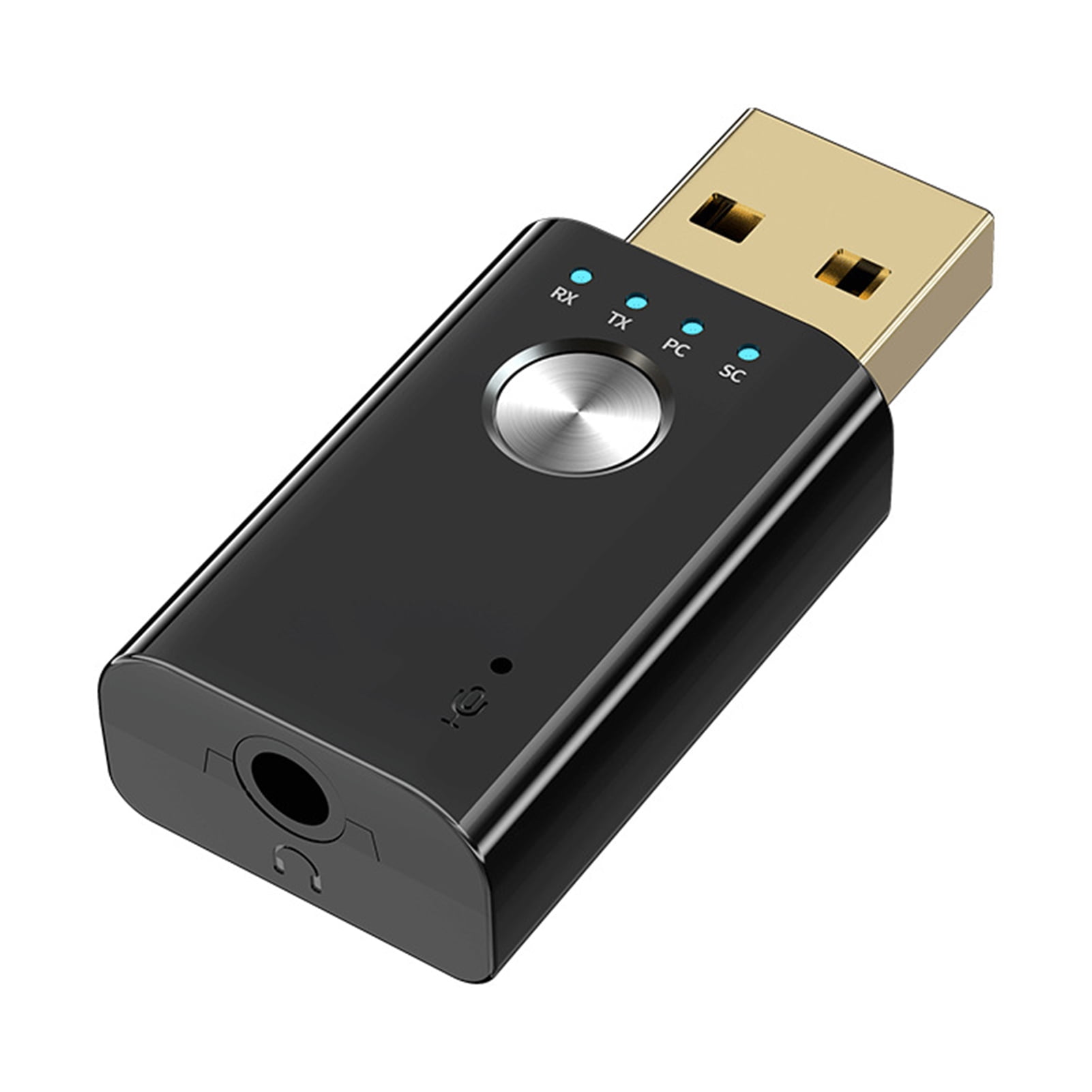 GoldHub Bluetooth-compatible Receiver 4-in-1 Plug Play External Audio ...
