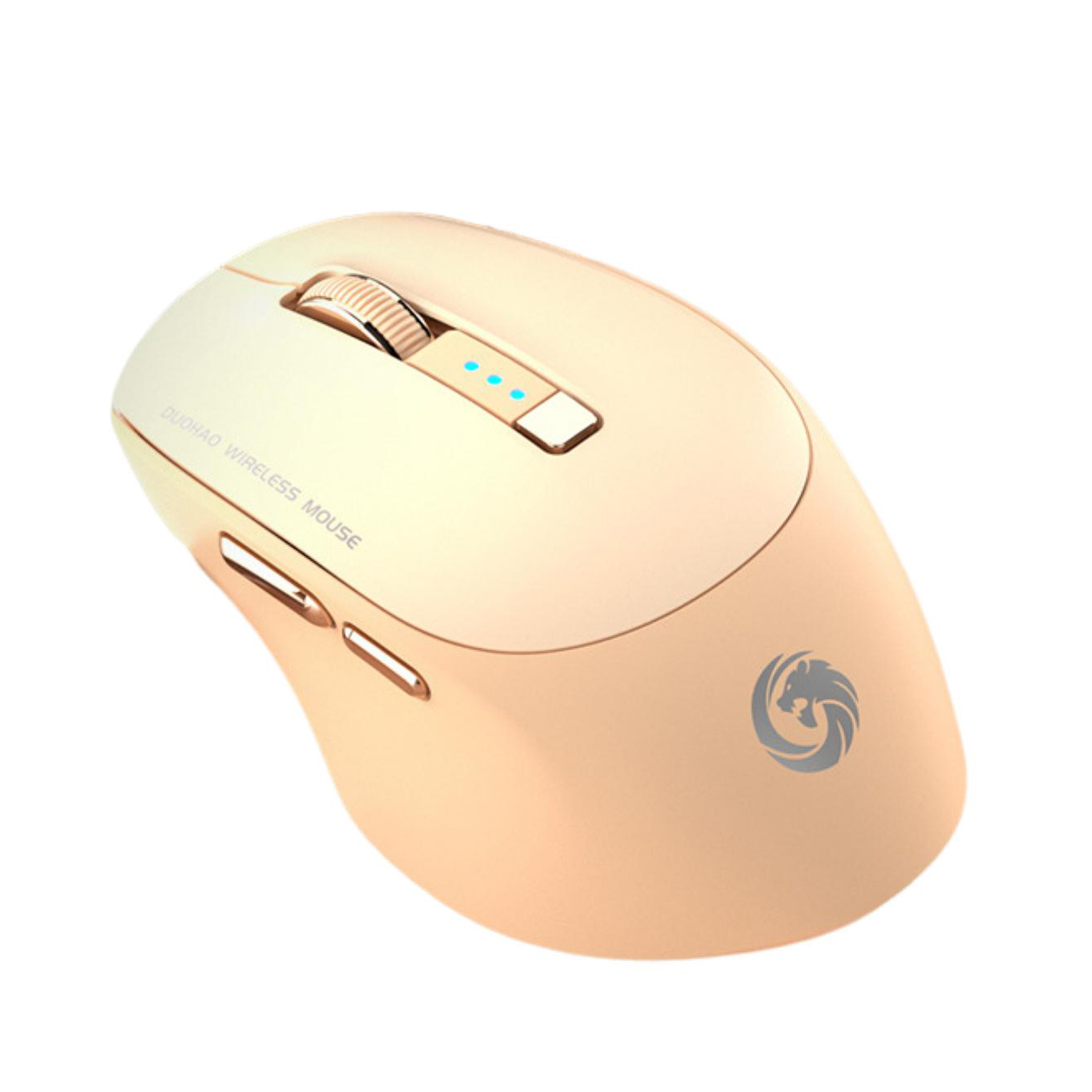 GoldHub Bluetooth-compatible Wireless Mouse with Power Display ...