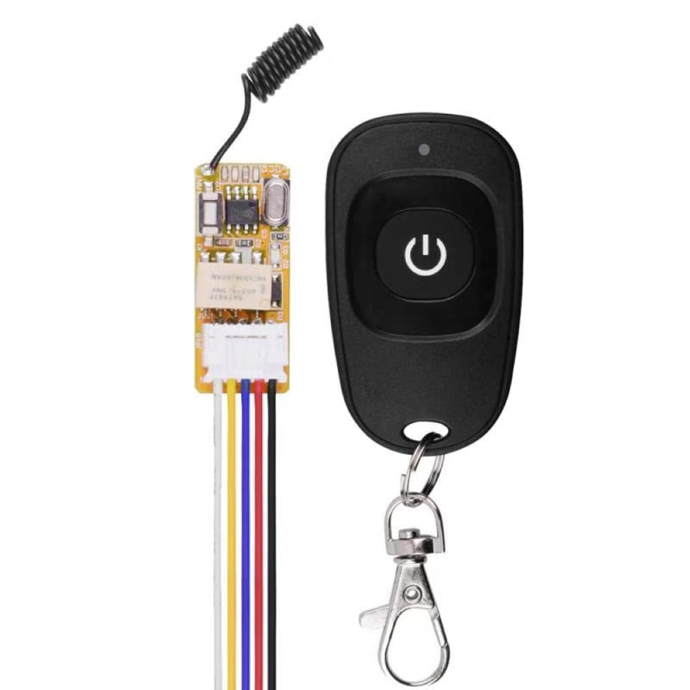 GoldHub DC 5V 9V 12V Mini One Way Remote Control Switch Receiver ...