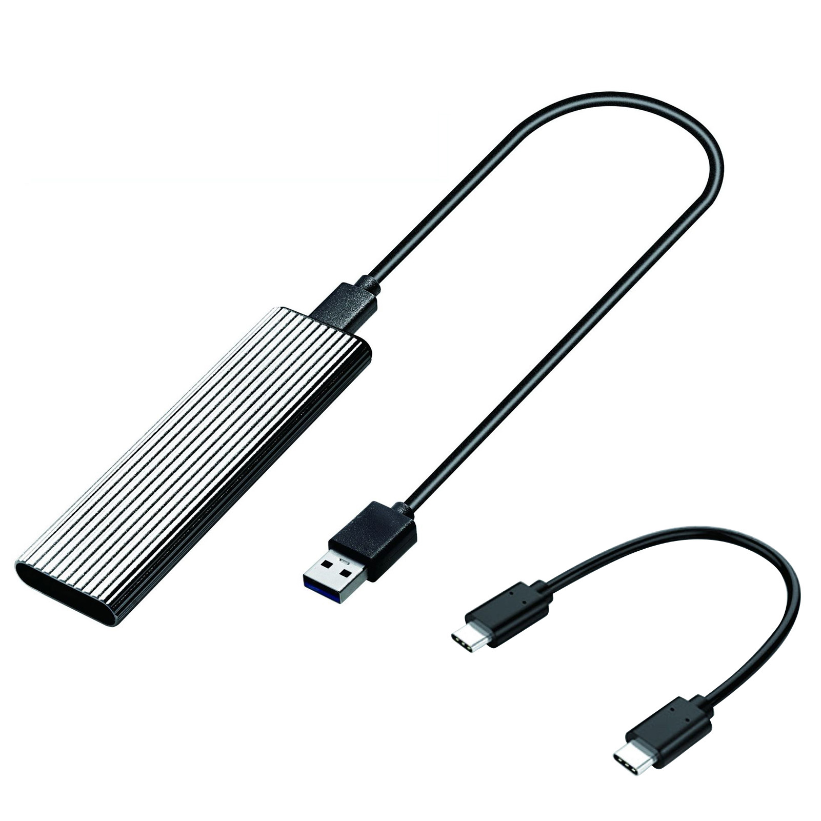 GoldHub Hard Drive Enclosure Portable NVME/SATA USB3.0 10Gbps High ...