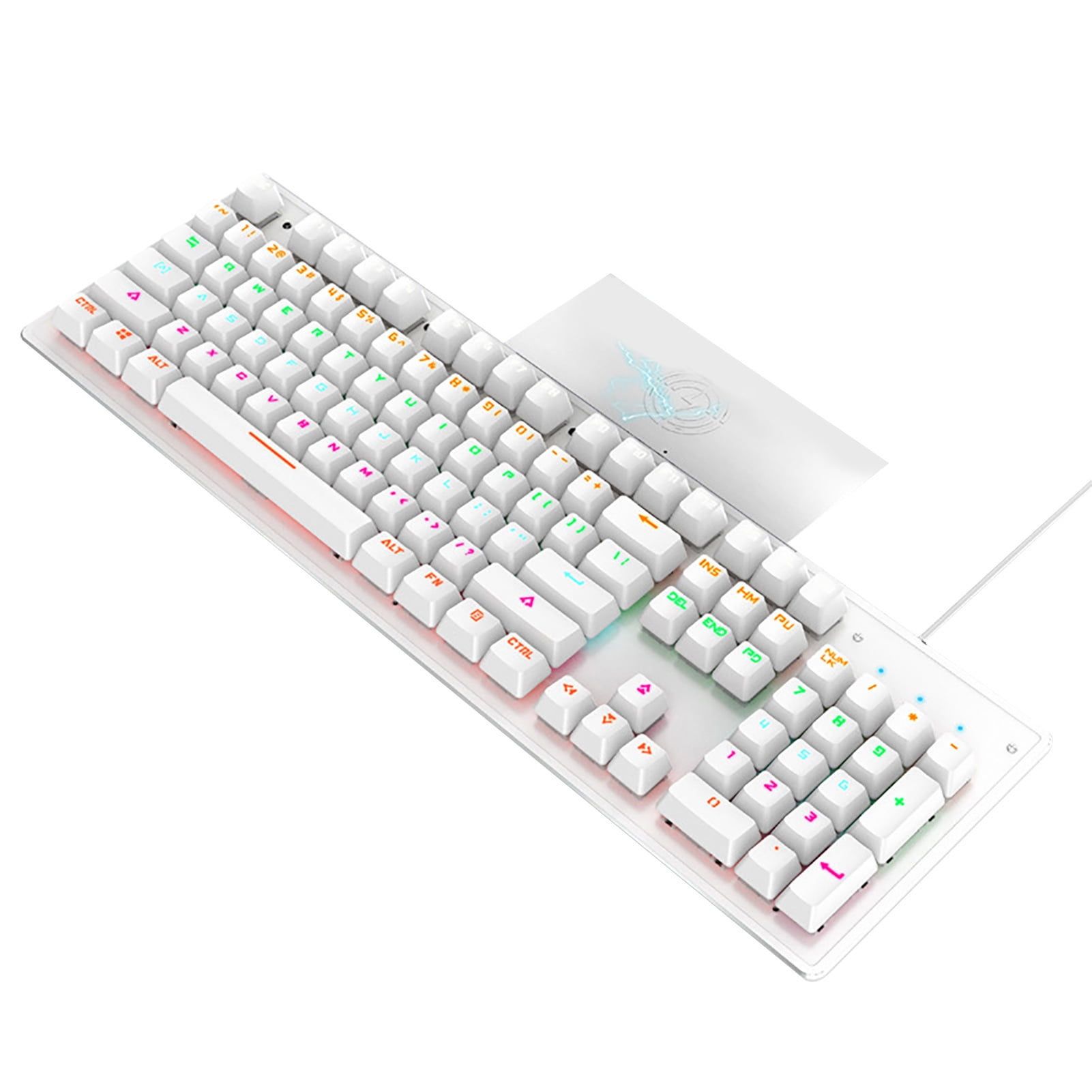 GoldHub K118 Wired Keyboard Quick Response Phone Wireless Charging 104 ...