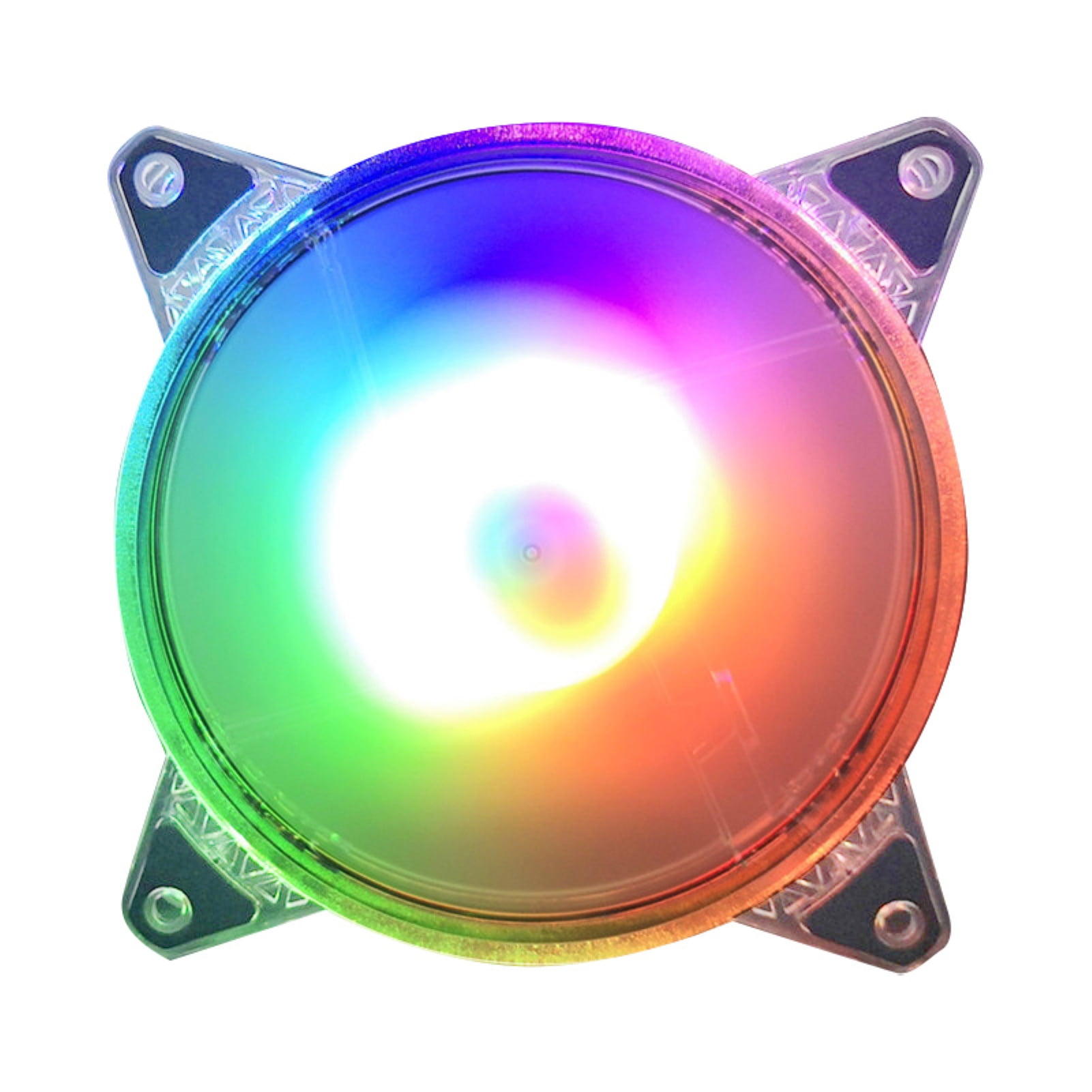 GoldHub Noiseless Heat Sink Powerful Cool LED Light Computer Case Fast ...