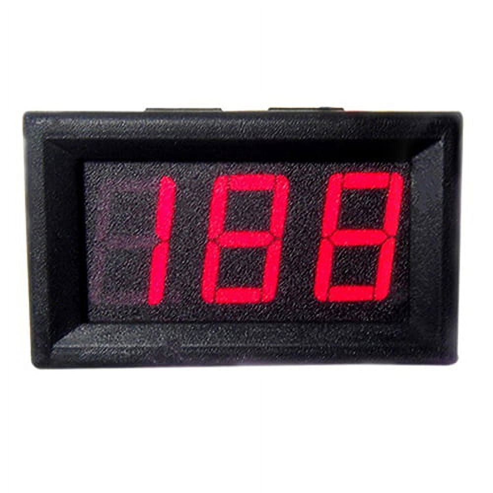 GoldHub Portable DC 0-30V Voltmeter LED Display Panel Car Motor Digital ...