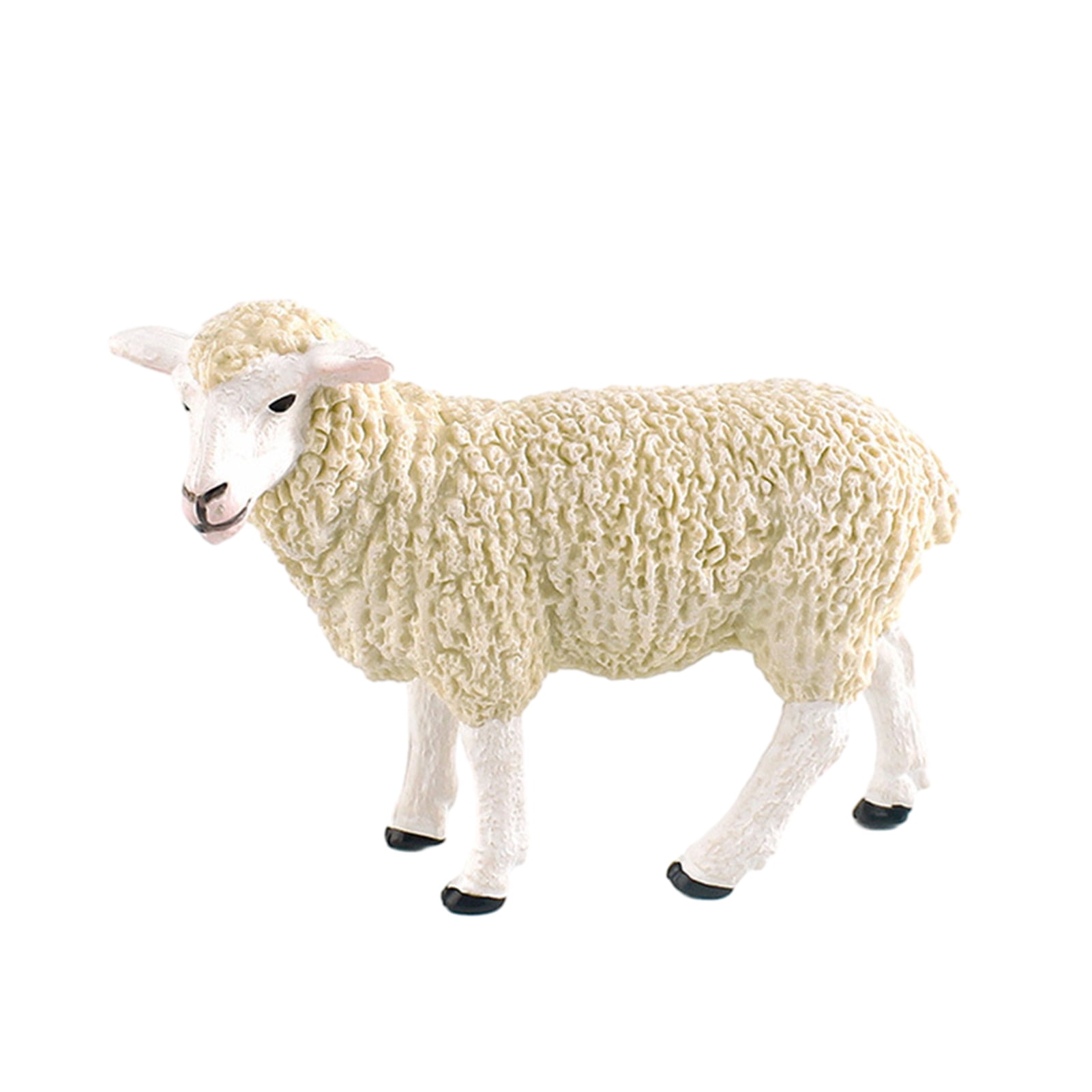 GoldHub Realistic Animal Figurine Miniature Forest Deer Cow Sheep Zebra ...