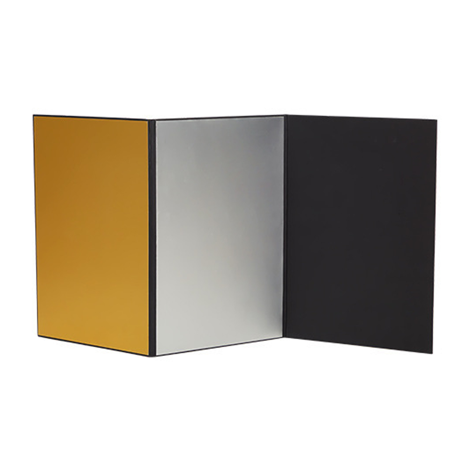 GoldHub Reflective Cardboard Tri-fold Professional Effect 4 Colors in 1 ...