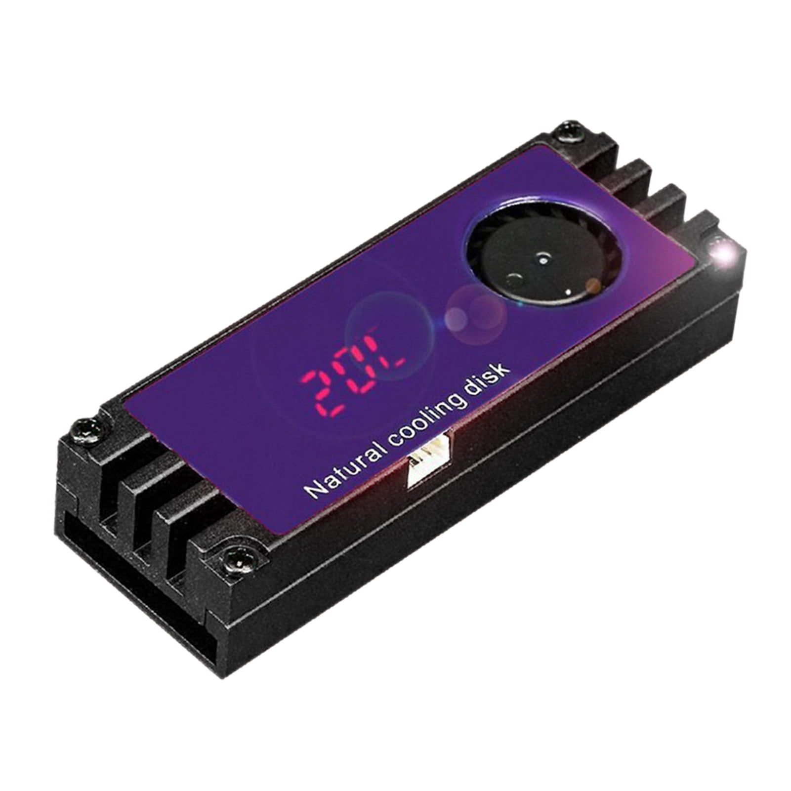 GoldHub SSD Radiator Fast Cooling Low Noise Digital Display M.2 Solid ...