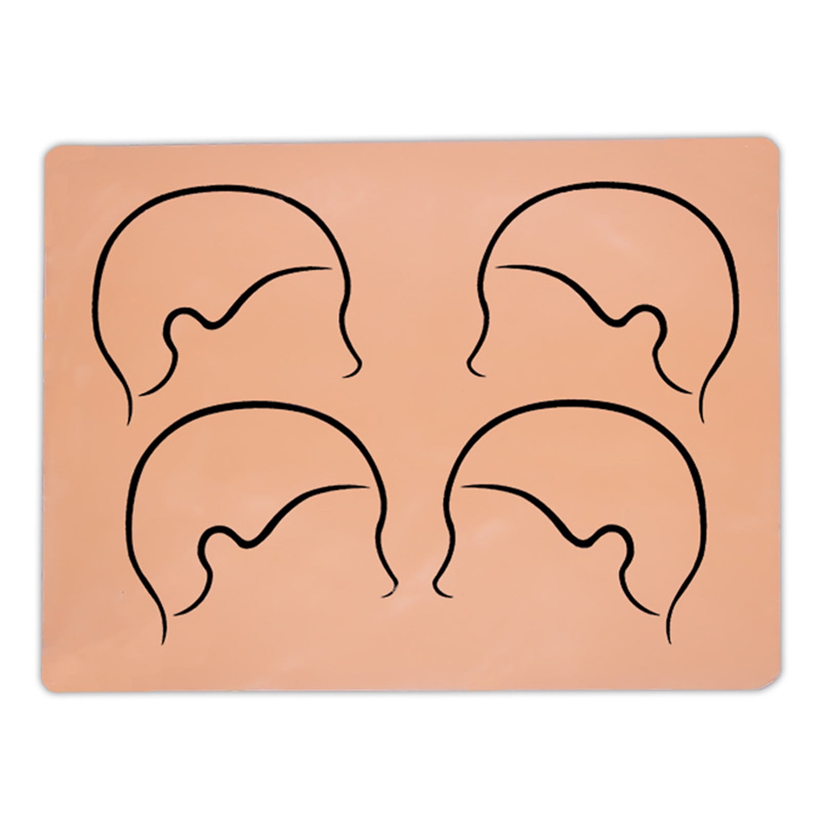 GoldHub Tattoo Practice Skin Flexible Realistic Easy to Use Contoured ...