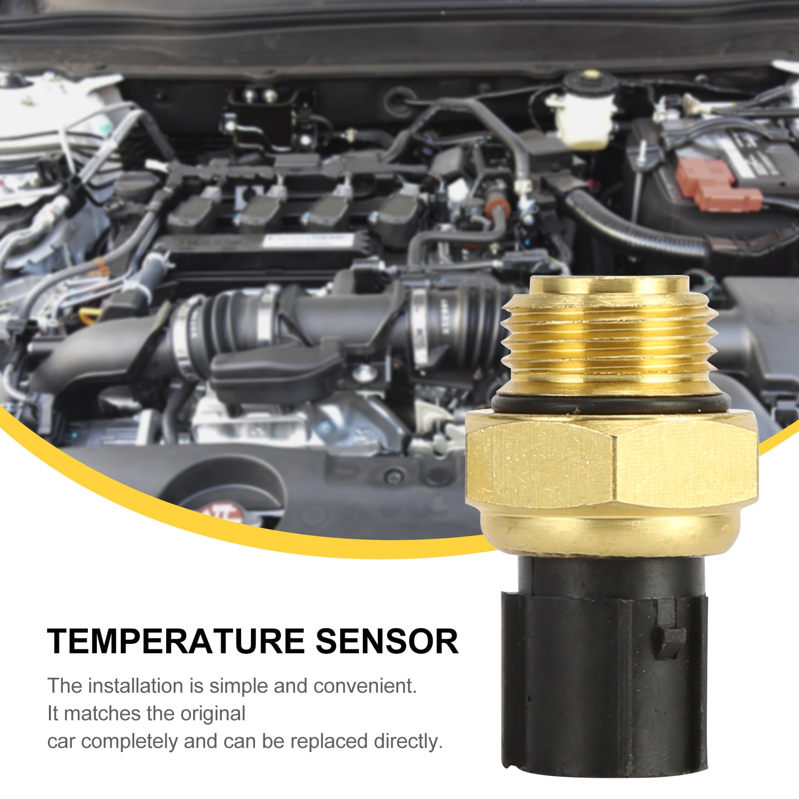 GoldHub Temperature Sensor Reliable Rust-Proof Coolant Temperature ...