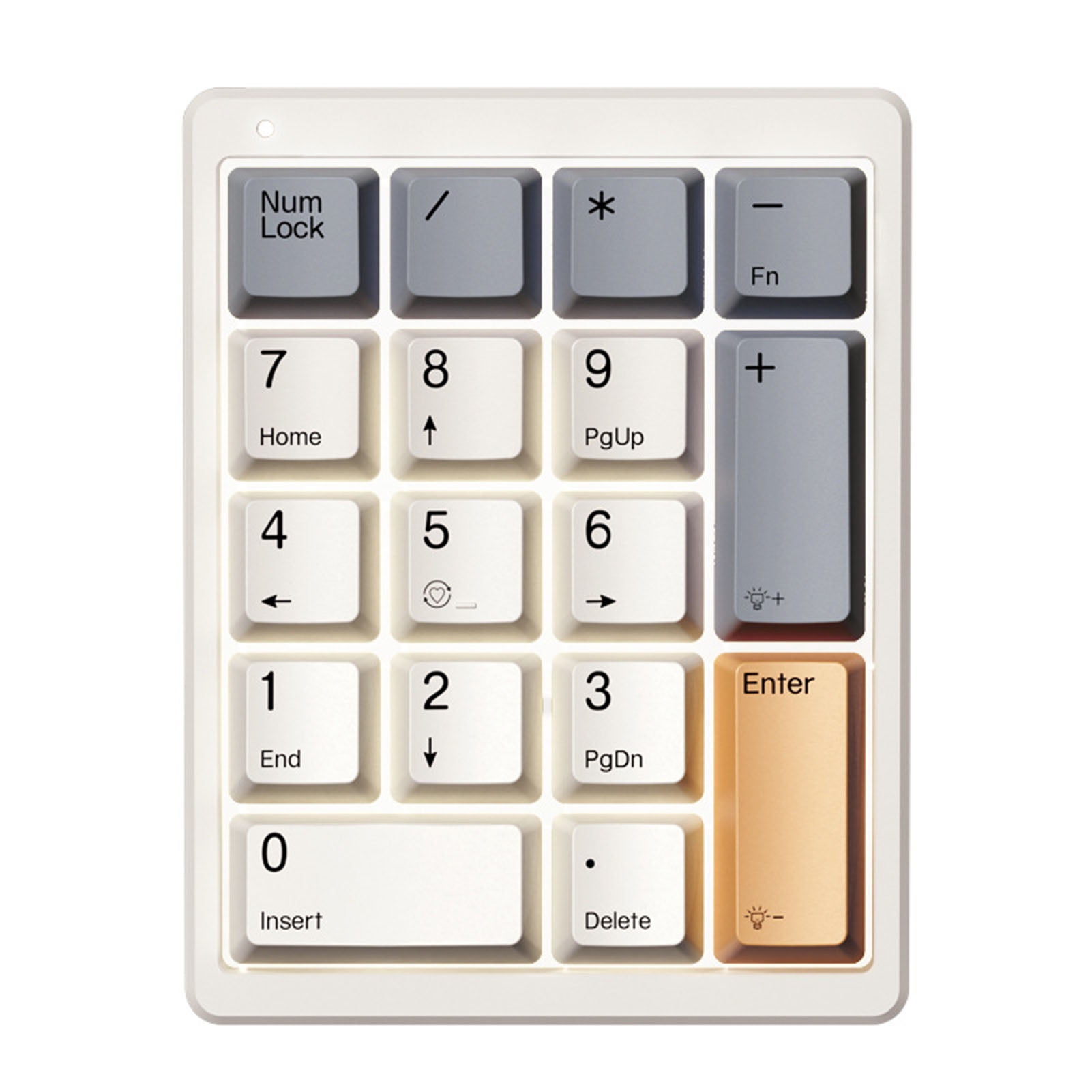 GoldHub USB Wired Mechanical Number Pad 17 Keys Number Keypad Laptop ...