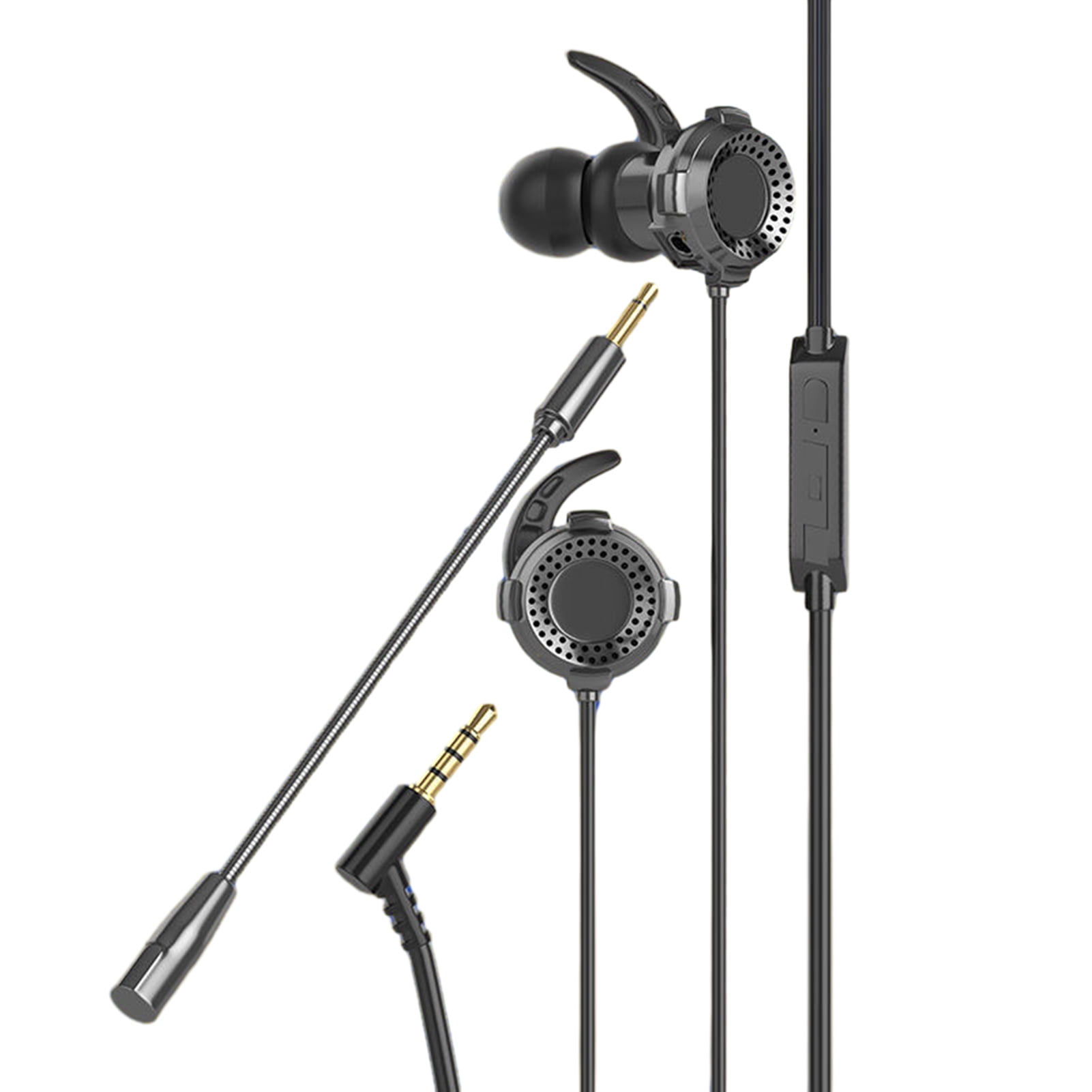 GoldHub Wired Headset In-ear HIFI Phone Call Good Fidelity 3.5MM ...