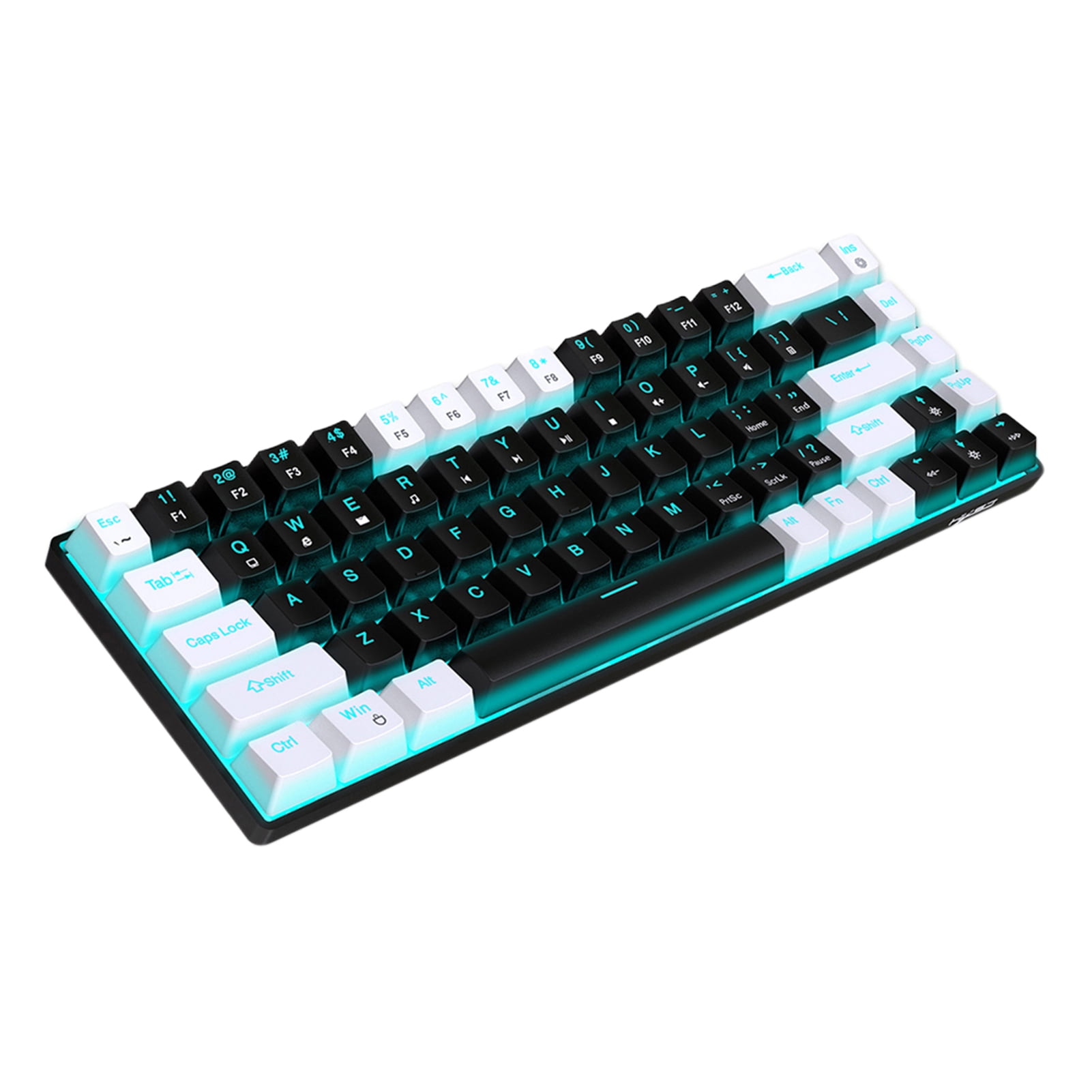 GoldHub Wired Mechanical Keyboard 68 Keys Hot Swap Blue Switch ...