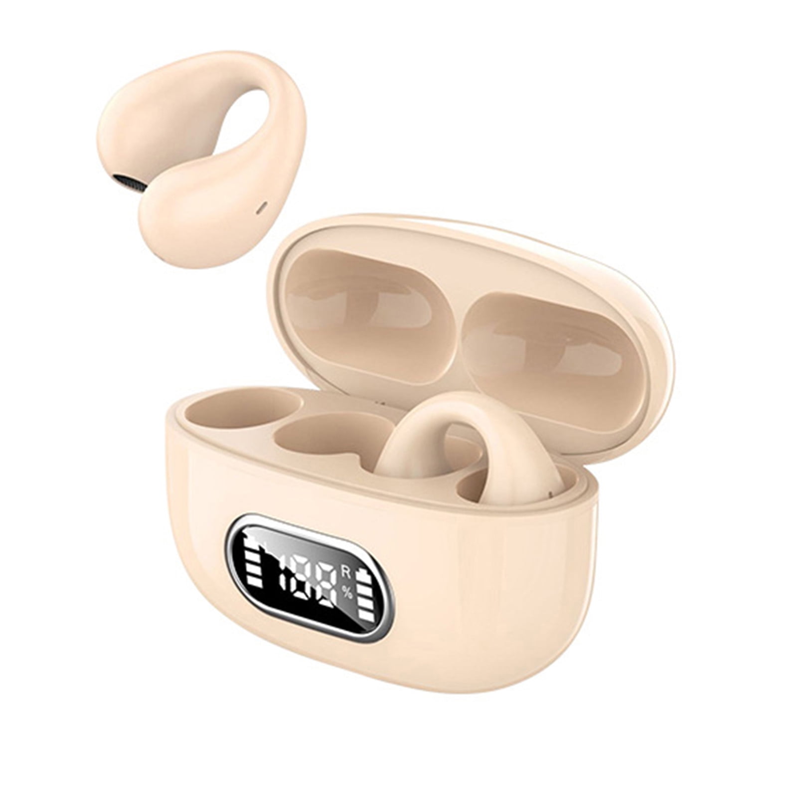 GoldHub Wireless Earbuds with HD-compatible Mic Bluetooth-compatible 5. ...