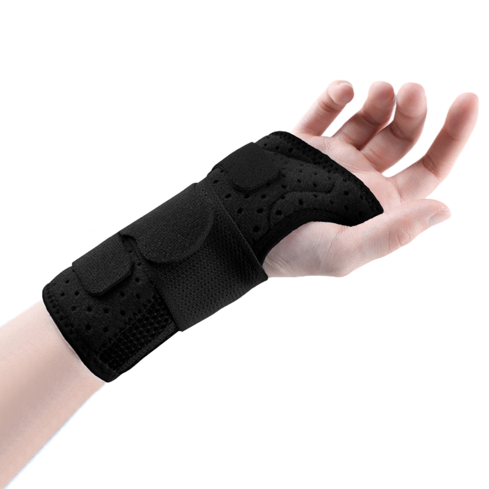 GoldHub Wrist Support Brace Double Aluminum Plate Relieve Pain Sprains ...