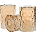 GoldSwift 3 Pack Hammered Glass Lamp Shade Replacement, 1-5/8 Inch ...