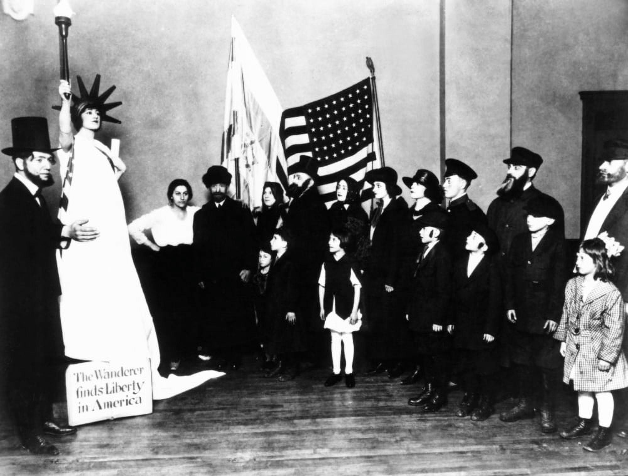 Golda Mabovitch (Meir) As The Statue Of Liberty In The Young Poale Zion ...