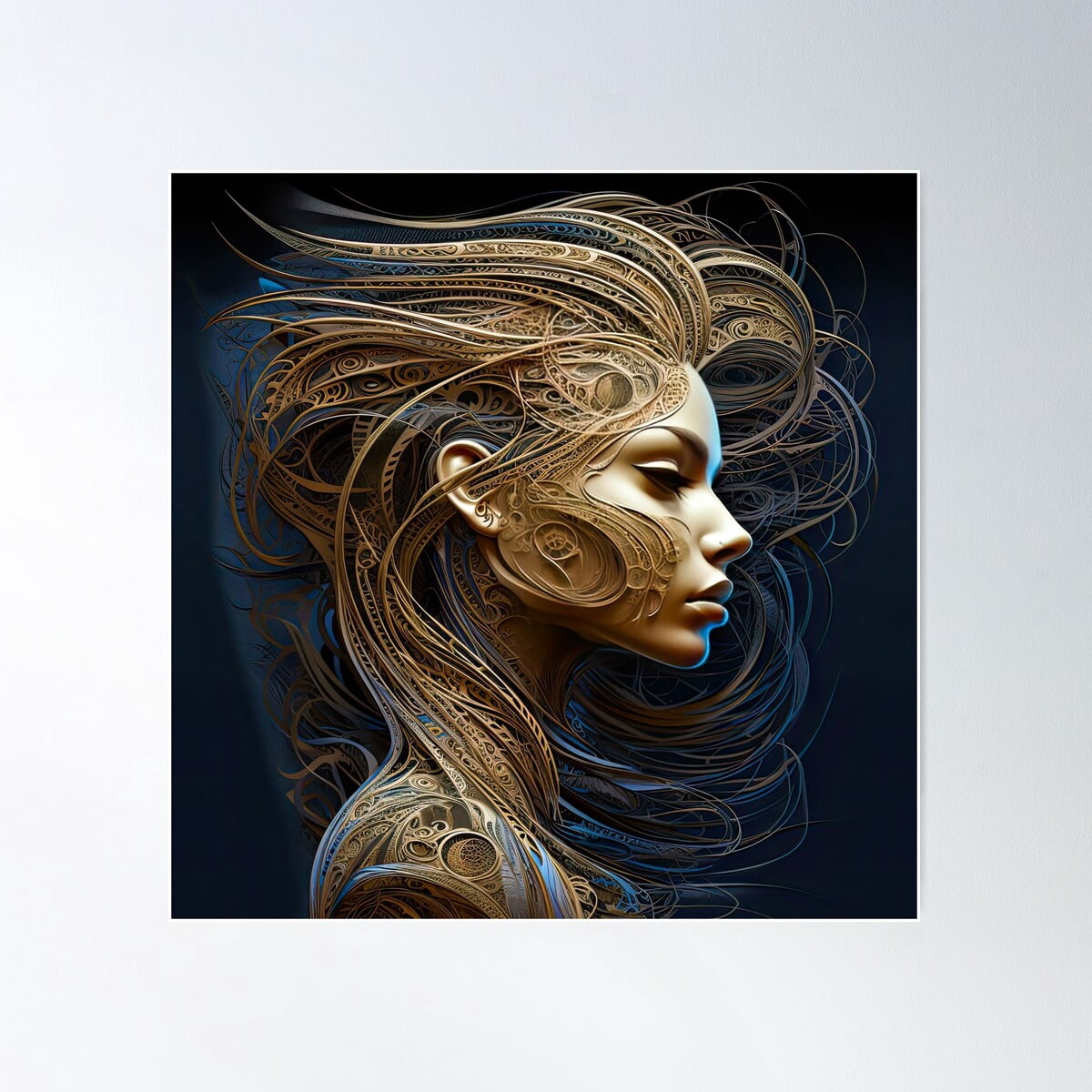The Goldan Beauty 5 -Fantasy-Bold Styles-Dreamy Mood-Madness-Abstract ...