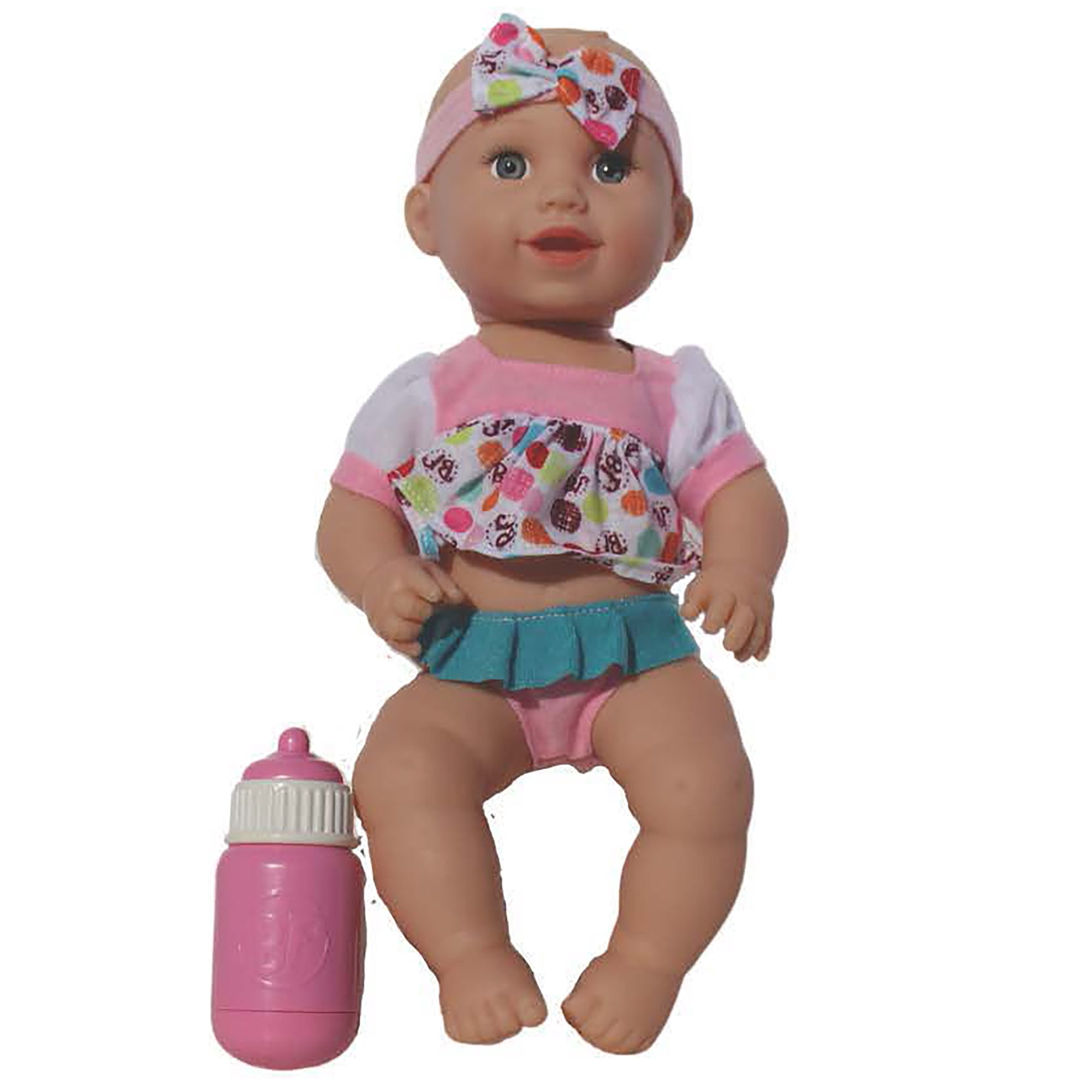 Goldberger Baby's First 13" Soft Body Talking Baby Doll with Bottle ...
