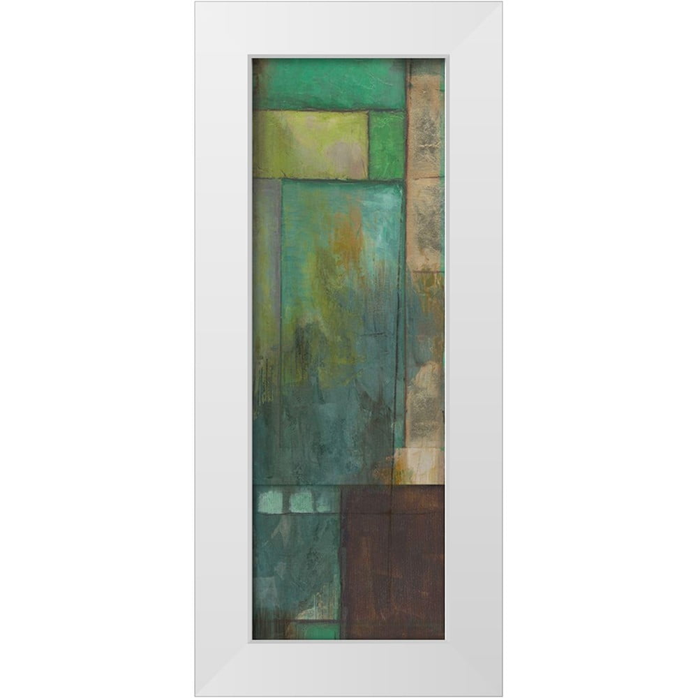 Goldberger, Jennifer 13x32 White Modern Wood Framed Museum Art Print ...