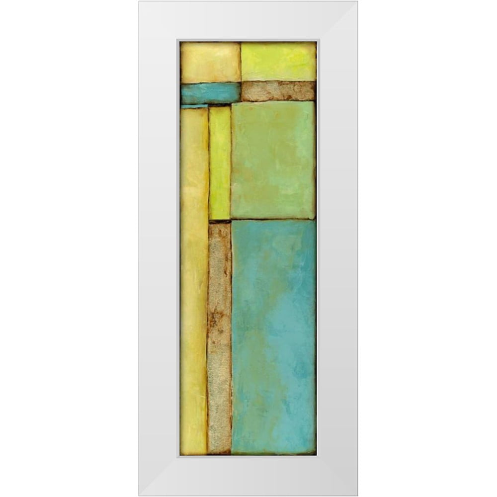 Goldberger, Jennifer 13x32 White Modern Wood Framed Museum Art Print ...