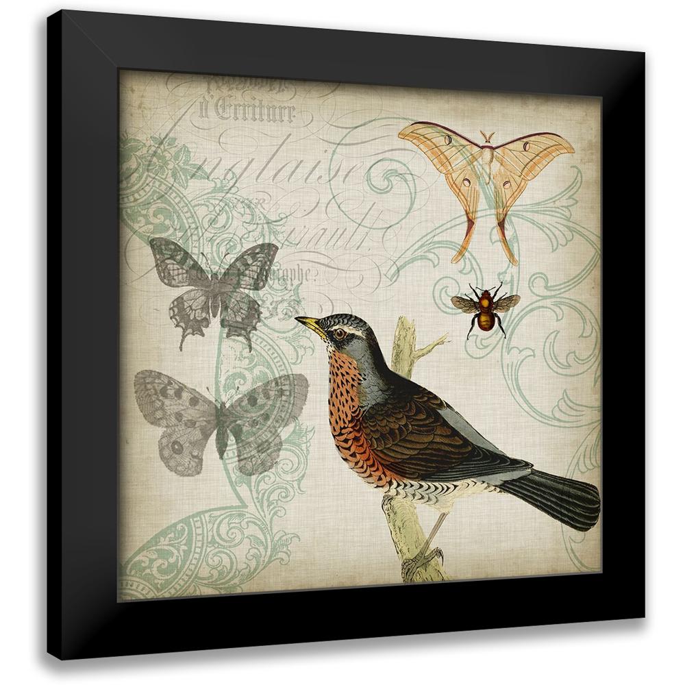 Goldberger, Jennifer 15x15 Black Modern Framed Museum Art Print Titled ...