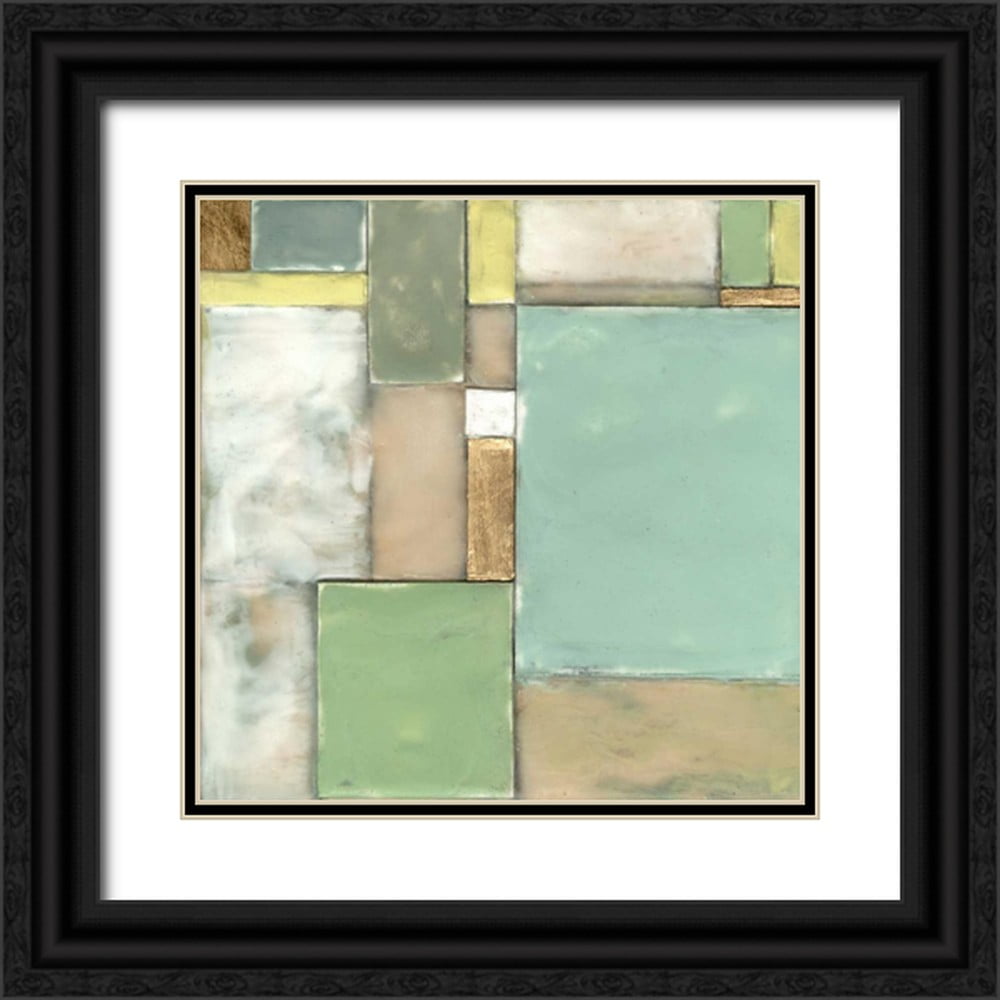 Goldberger, Jennifer 15x15 Black Ornate Wood Framed with Double Matting ...