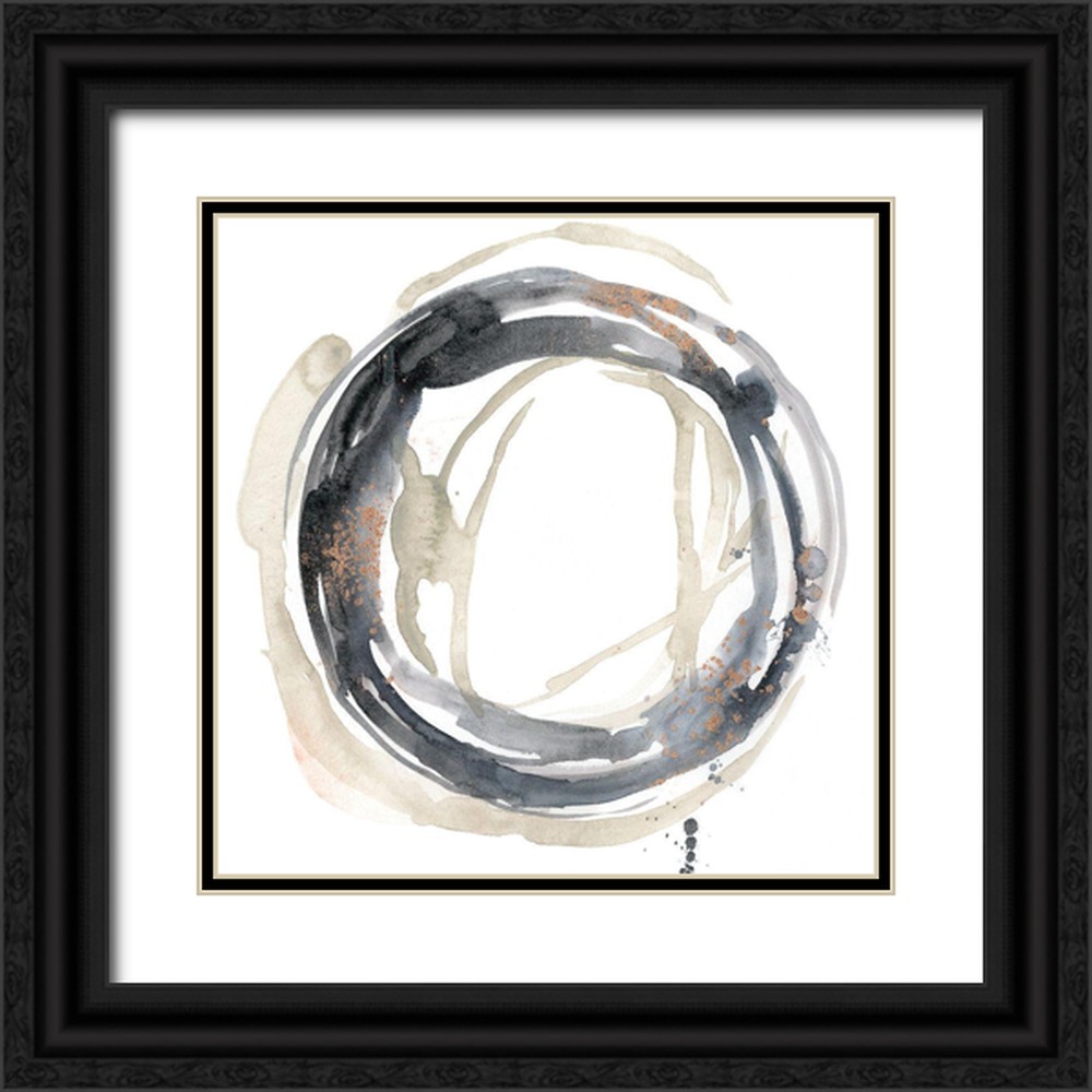 Goldberger, Jennifer 15x15 Black Ornate Wood Framed with Double Matting ...