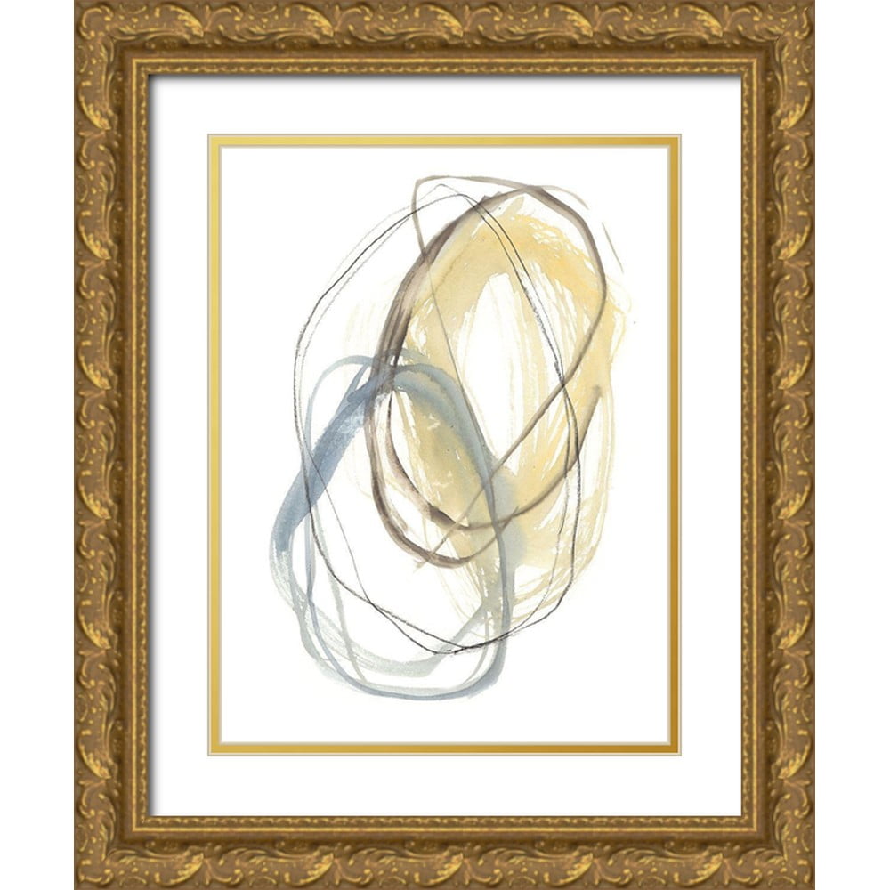 Goldberger, Jennifer 19x24 Gold Ornate Wood Framed with Double Matting ...