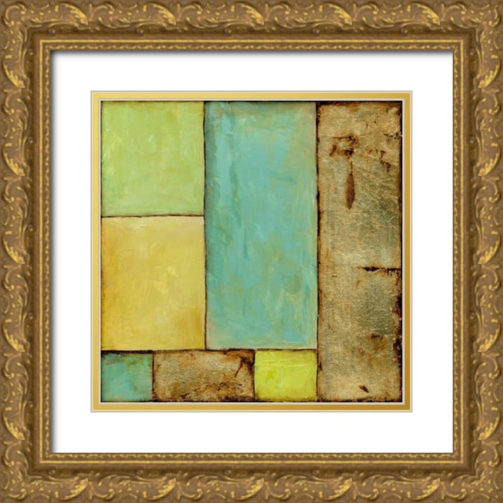 Goldberger, Jennifer 20x20 Gold Ornate Wood Framed with Double Matting ...