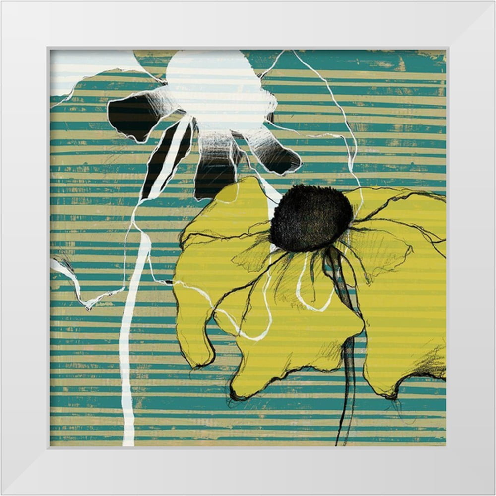 Goldberger, Jennifer 20x20 White Modern Wood Framed Museum Art Print ...