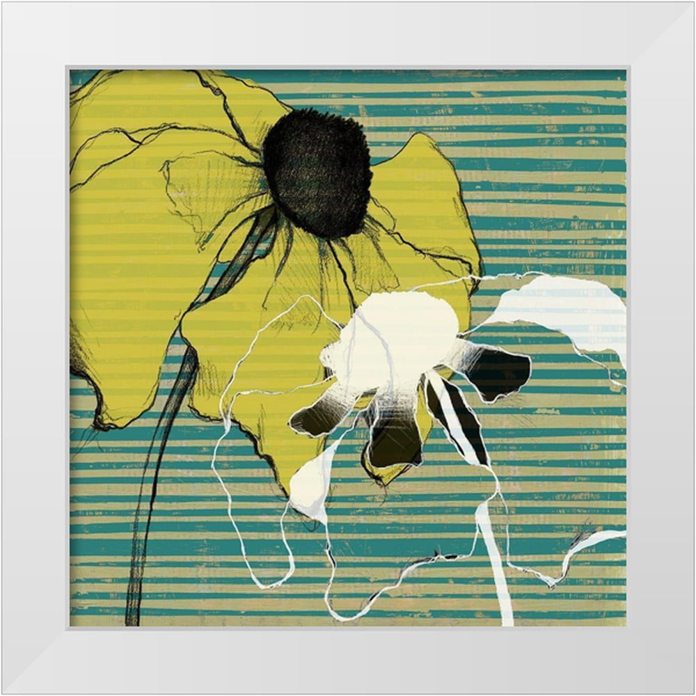 Goldberger, Jennifer 20x20 White Modern Wood Framed Museum Art Print ...