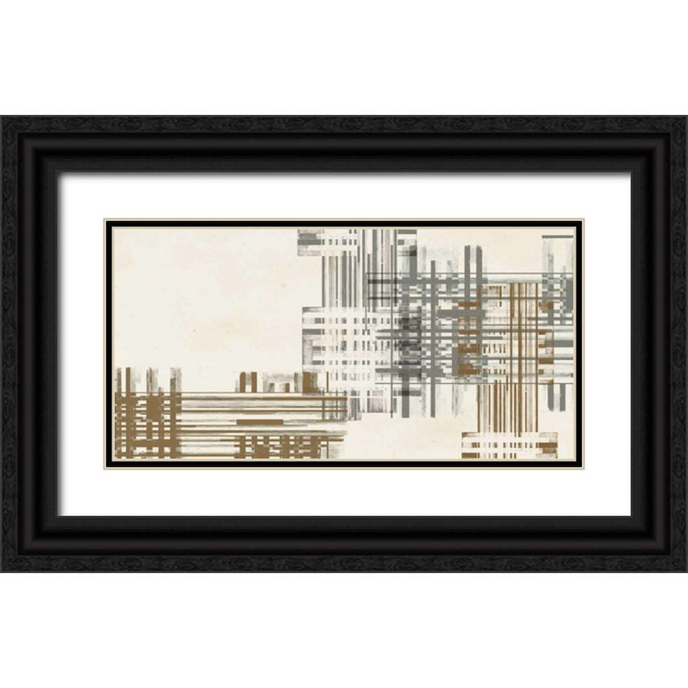 Goldberger, Jennifer 24x14 Black Ornate Wood Framed with Double Matting ...