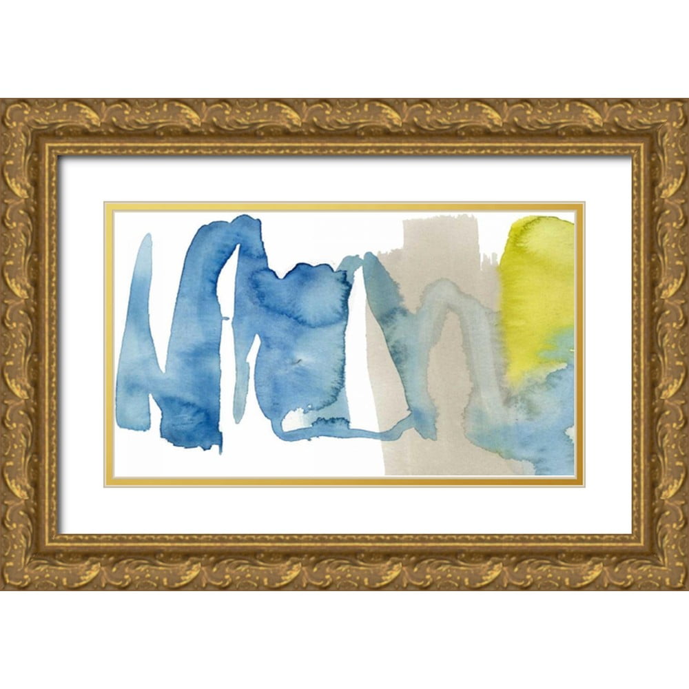 Goldberger, Jennifer 24x15 Gold Ornate Wood Framed with Double Matting ...