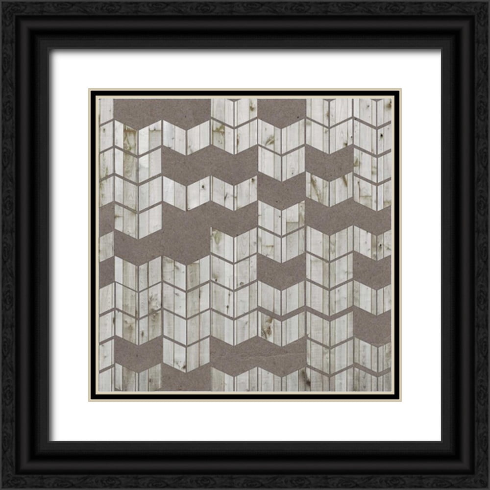 Goldberger, Jennifer 26x26 Black Ornate Wood Framed with Double Matting ...