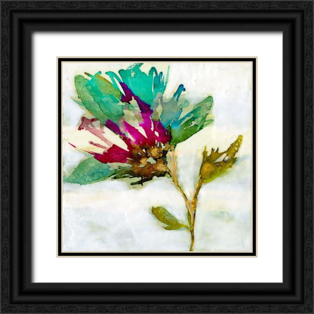 Goldberger, Jennifer 26x26 Black Ornate Wood Framed with Double Matting ...