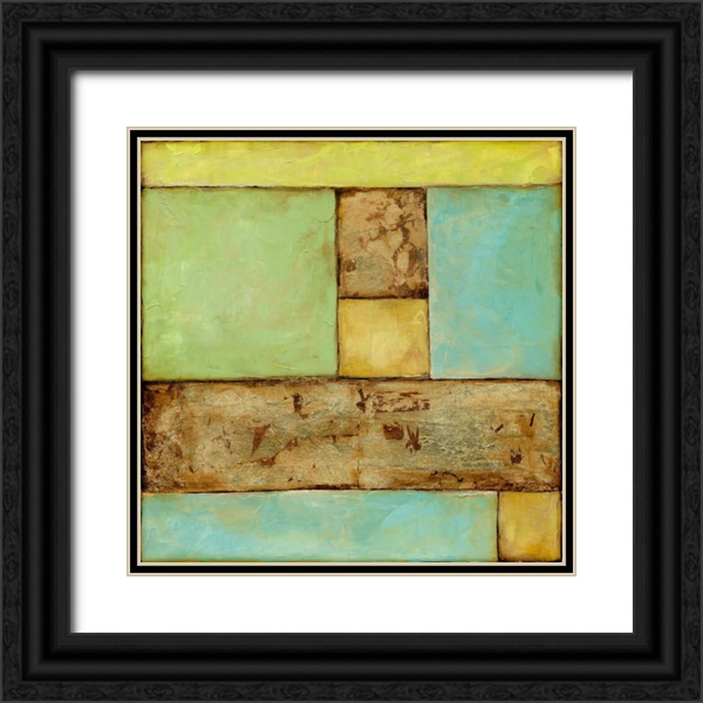 Goldberger, Jennifer 26x26 Black Ornate Wood Framed with Double Matting ...