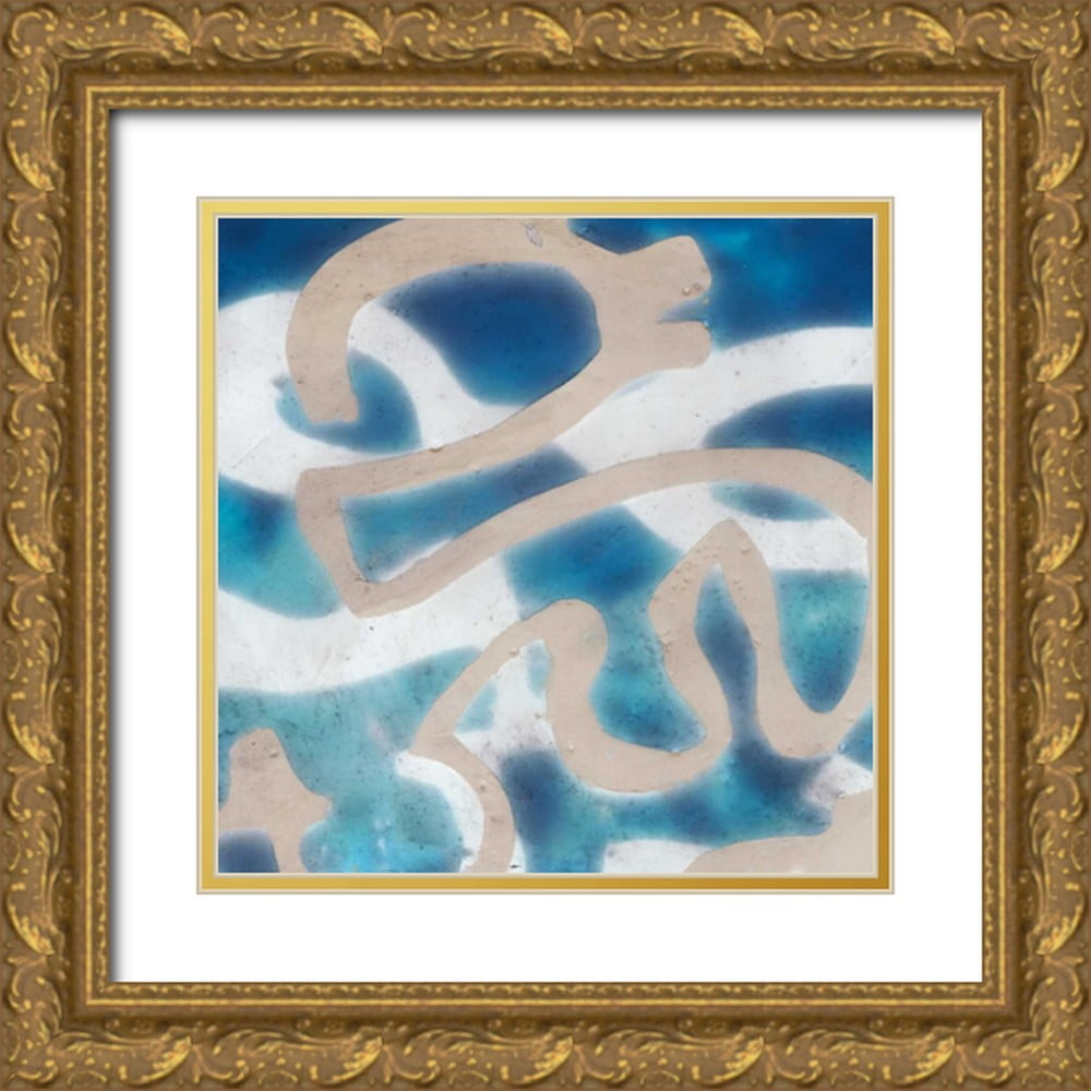 Goldberger, Jennifer 26x26 Gold Ornate Wood Framed with Double Matting Museum Art Print Titled ...