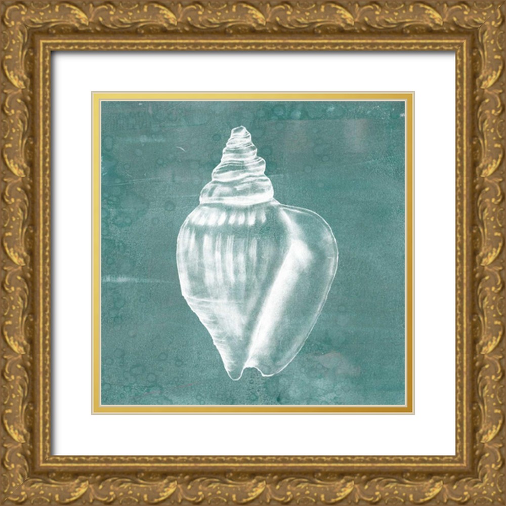 Goldberger, Jennifer 26x26 Gold Ornate Wood Framed with Double Matting ...