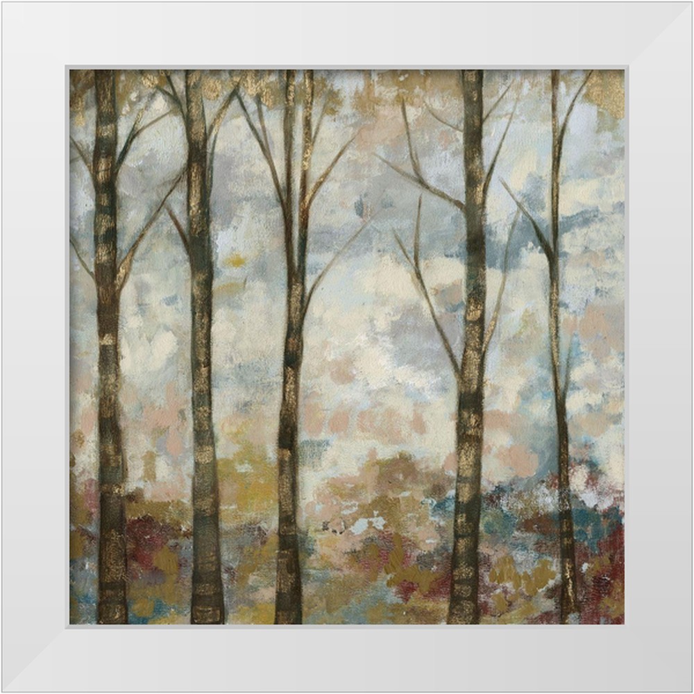 Goldberger, Jennifer 26x26 White Modern Wood Framed Museum Art Print ...