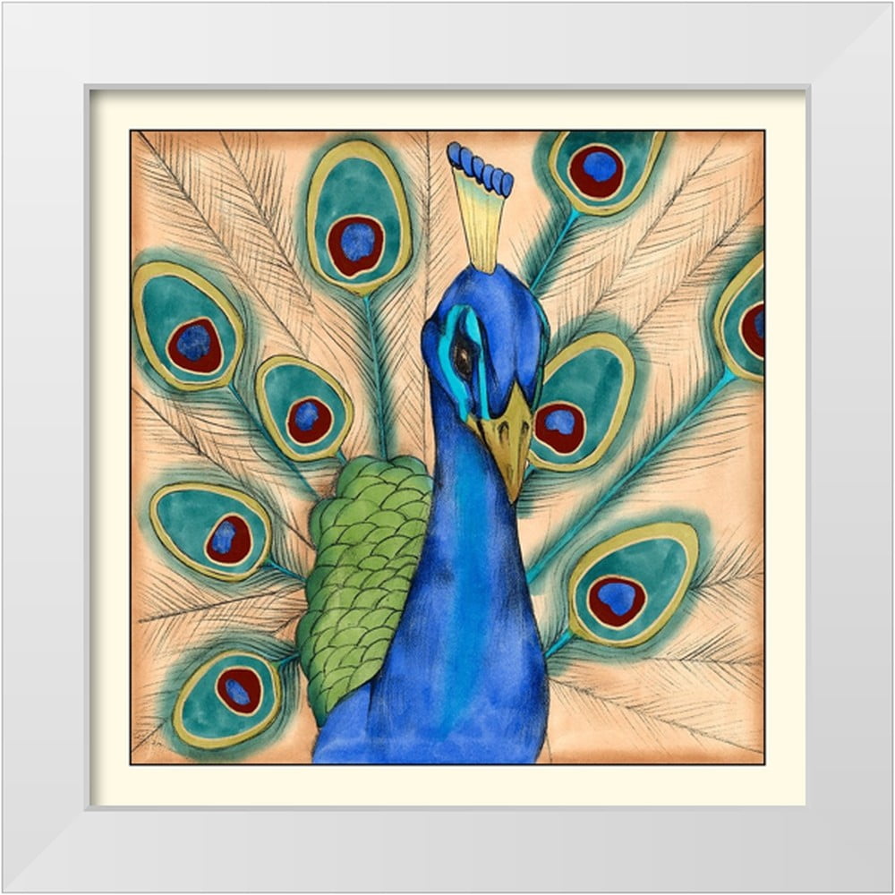 Goldberger, Jennifer 26x26 White Modern Wood Framed Museum Art Print ...