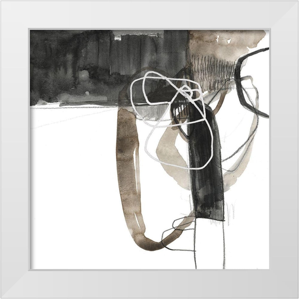 Goldberger, Jennifer 26x26 White Modern Wood Framed Museum Art Print ...