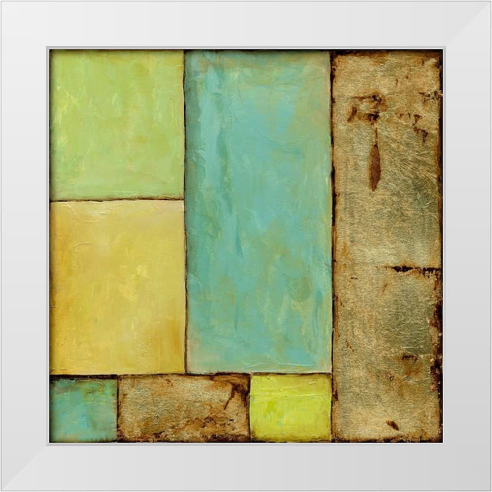 Goldberger, Jennifer 26x26 White Modern Wood Framed Museum Art Print ...