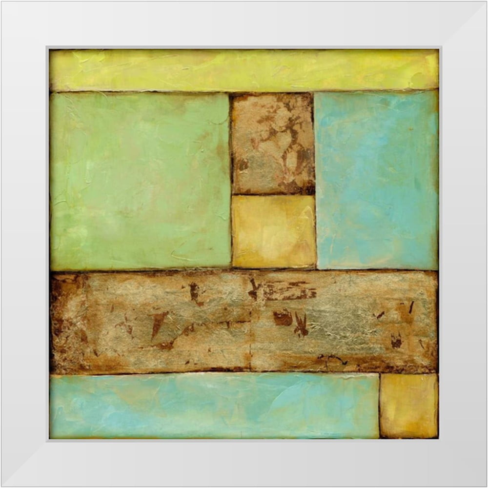 Goldberger, Jennifer 26x26 White Modern Wood Framed Museum Art Print ...