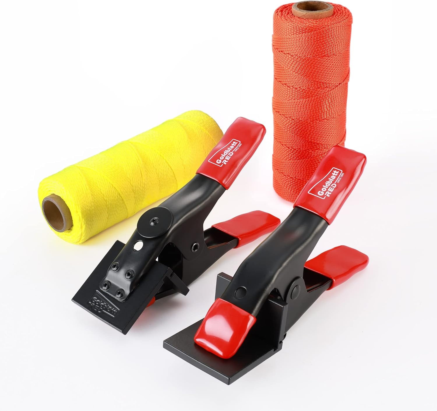 Goldblatt 4 Pieces Concrete Tools Set, Including 2 Mason Line Clamps ...